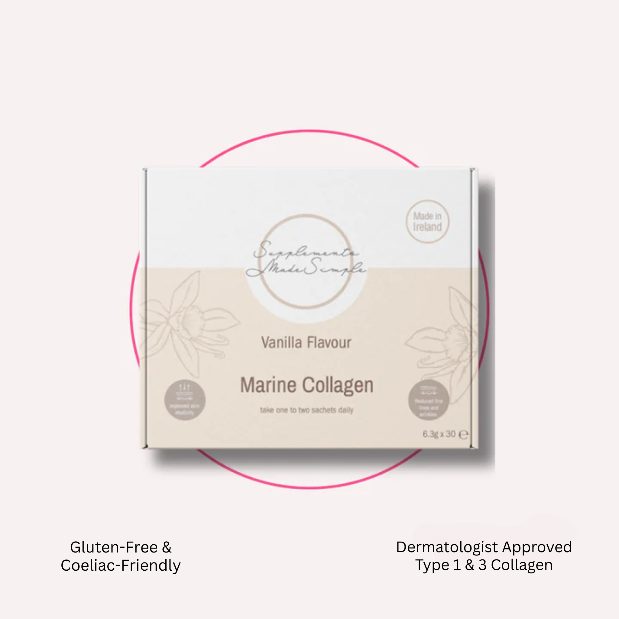 Vanilla Flavoured Marine Collagen | Supplements Made Simple