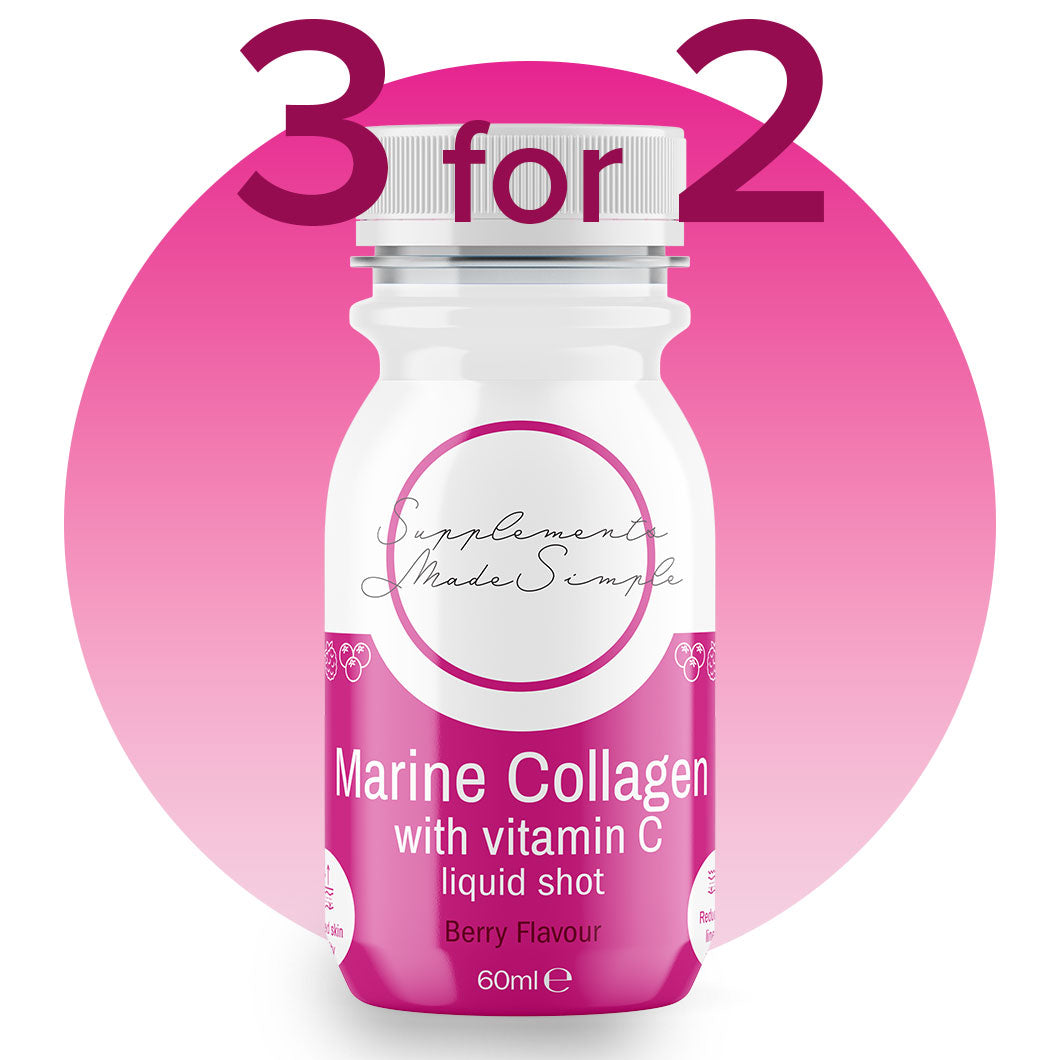 Marine Collagen + Vitamin C liquid shots – Supplements Made Simple