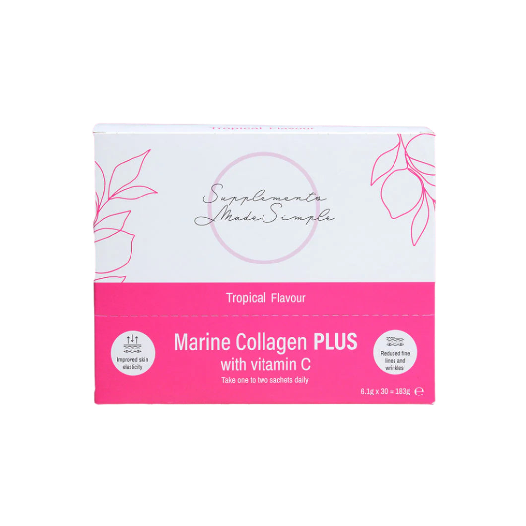 Marine Collagen PLUS & Vitamin C – Supplements Made Simple